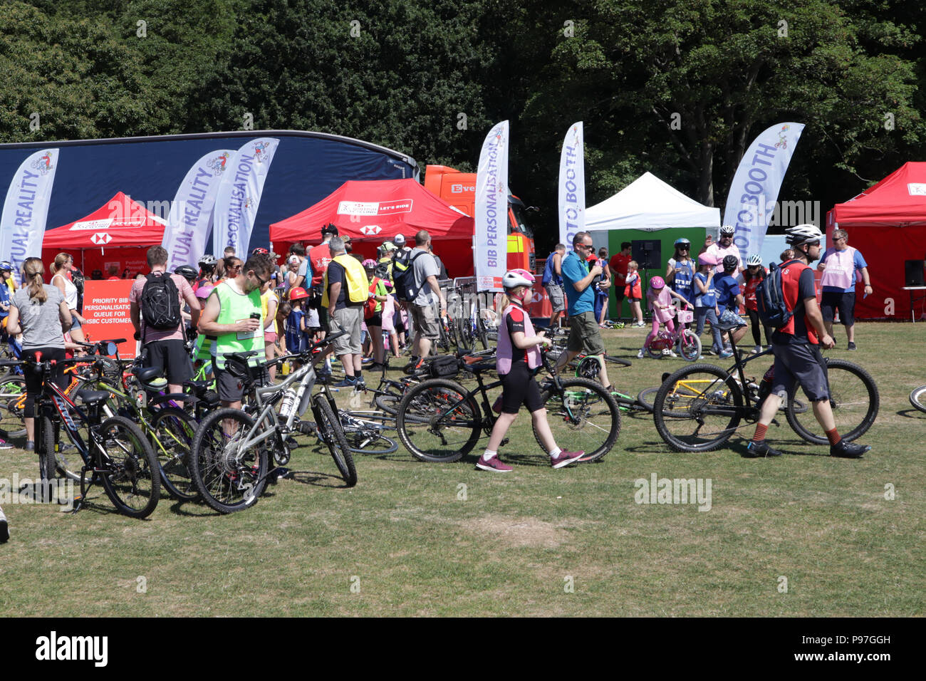 Let's Ride at Sheffield, UK. 15th July 2018. Scenes from today's ...