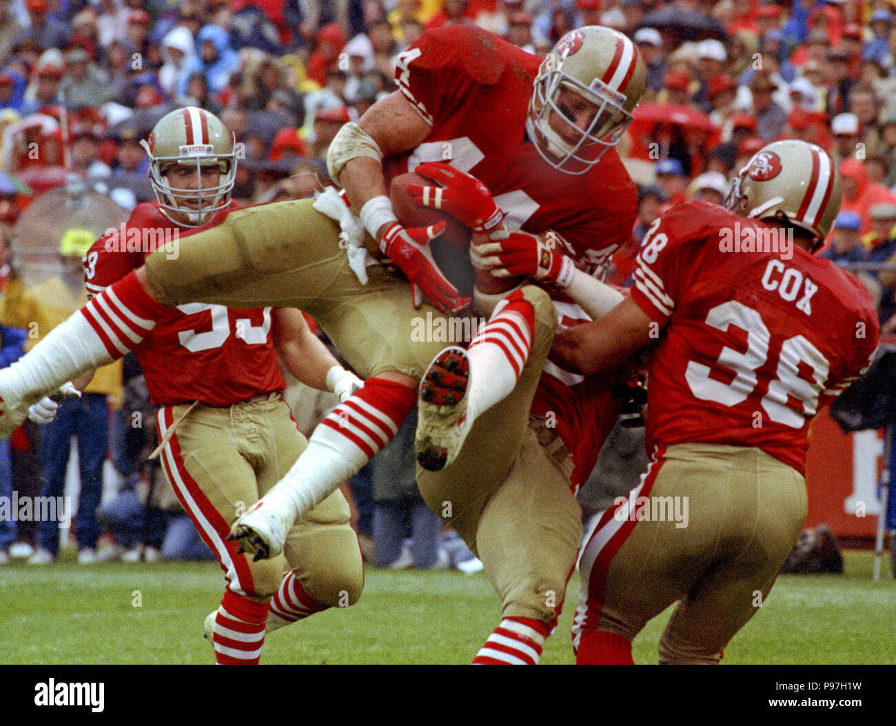 San Francisco, California, USA. 25th Nov, 1990. San Francisco 49ers vs ...