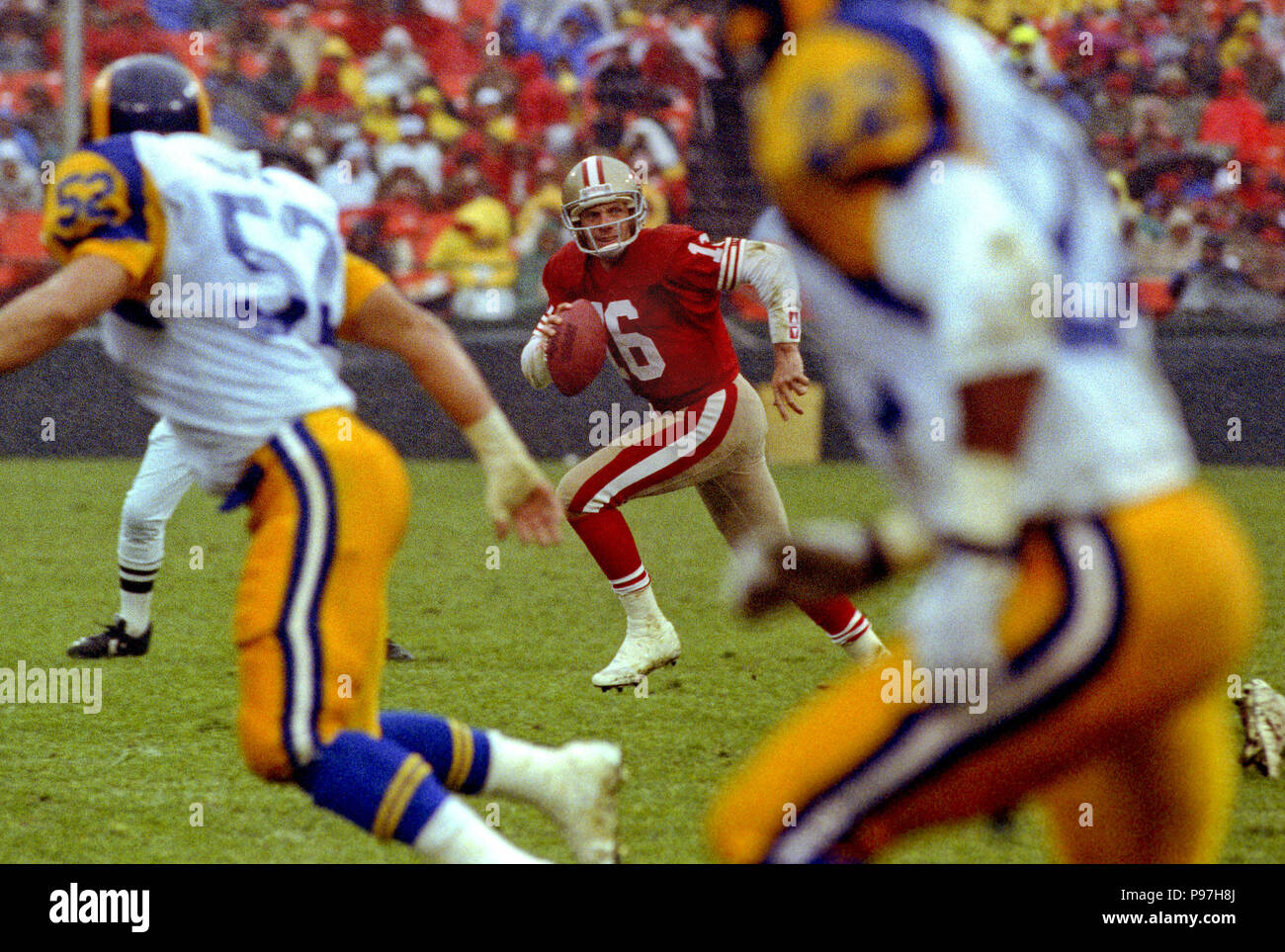 1990 49ers vs rams hi-res stock photography and images - Alamy
