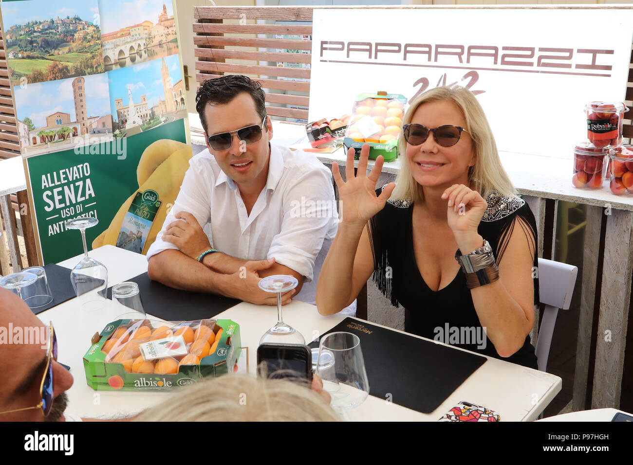 Milano Marittima, Italy. 14th July, 2018. Milano Marittima (RA ...