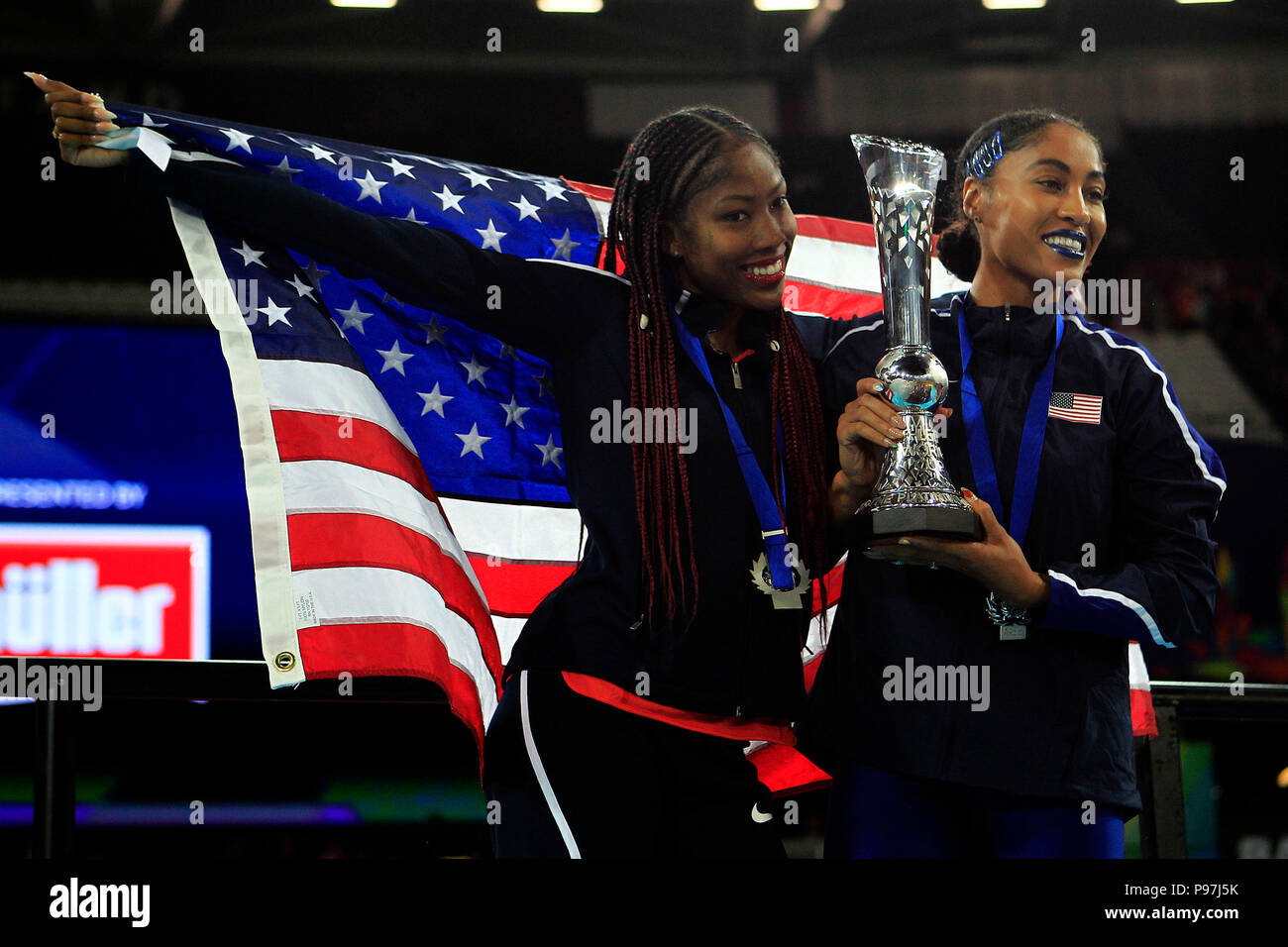 Team usa captain queen harrison hi-res stock photography and images - Alamy