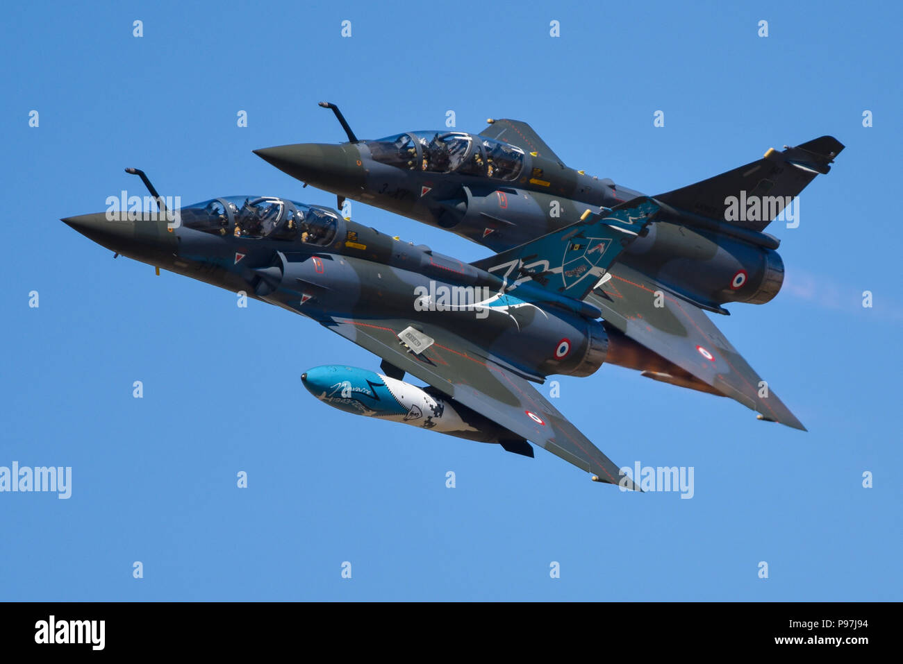 French Air Force Couteau Delta Tactical Display in Mirage 2000 fighter ...