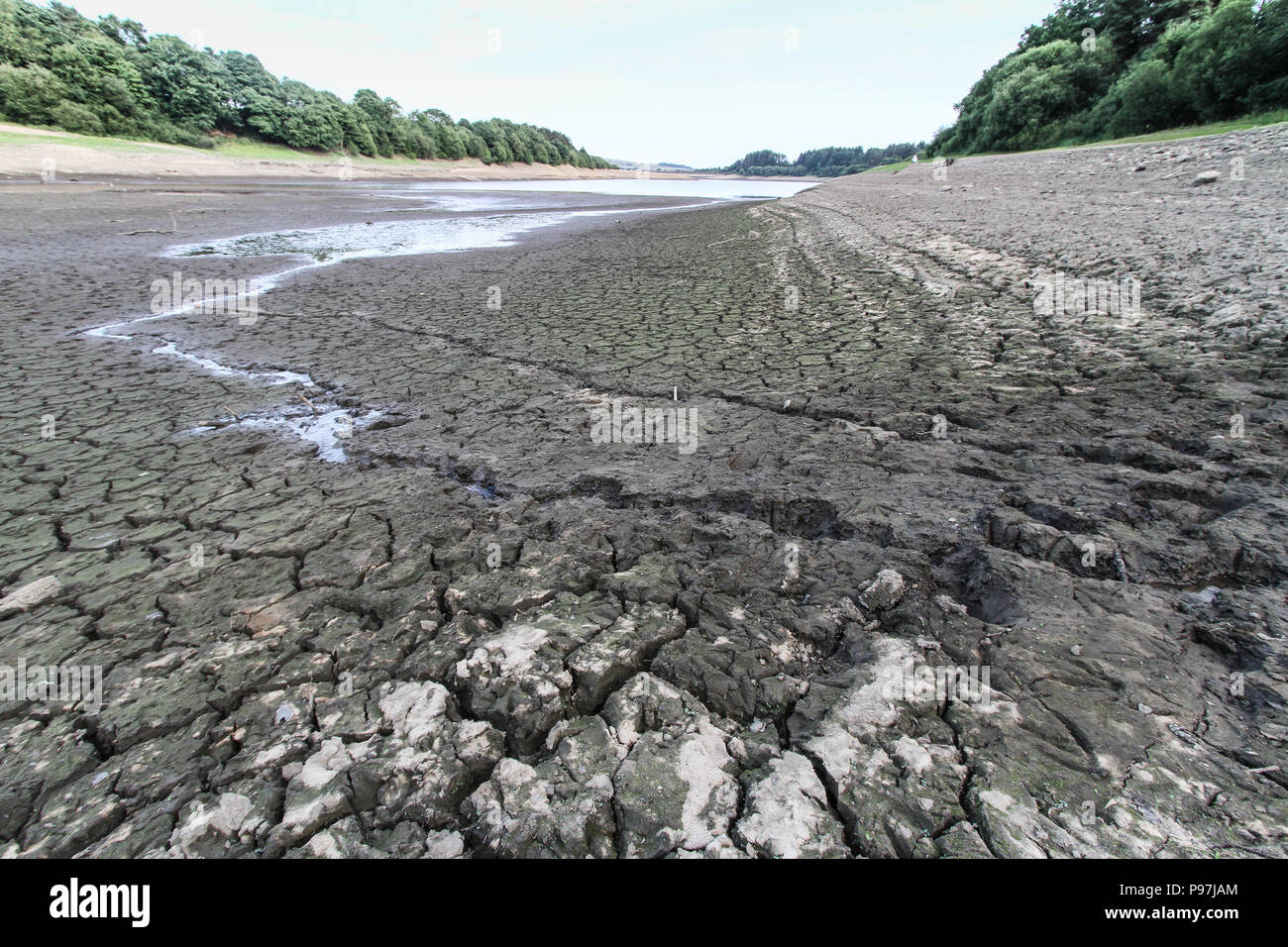 Wayoh Reservoir, Entewistle, Nr Edgworth, Bolton, Lancashire, United ...