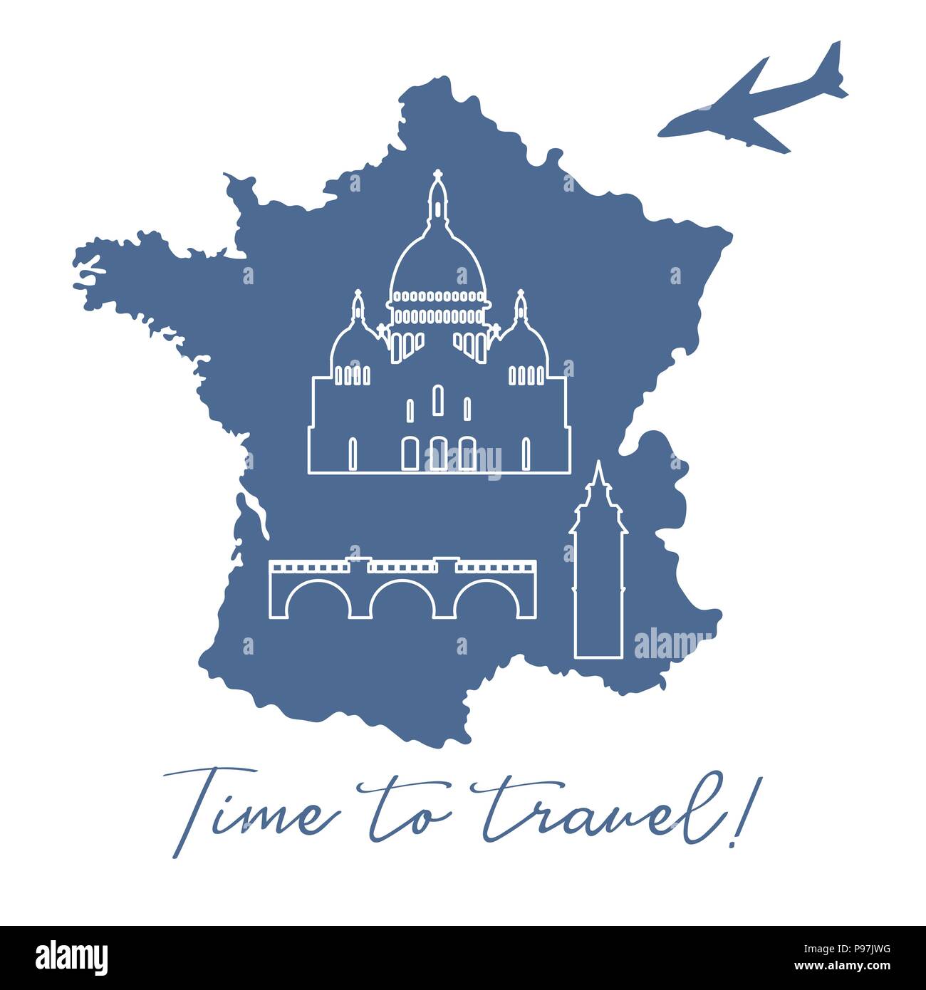 Map Of France Medieval Stock Vector Images - Alamy