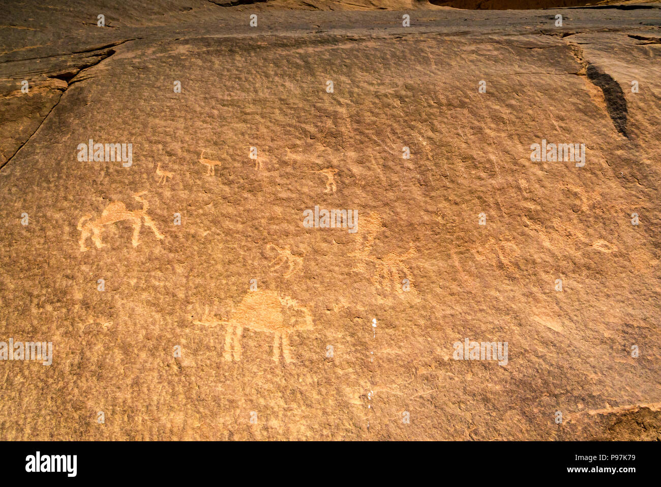 Rock drawing petroglyph hi-res stock photography and images - Alamy