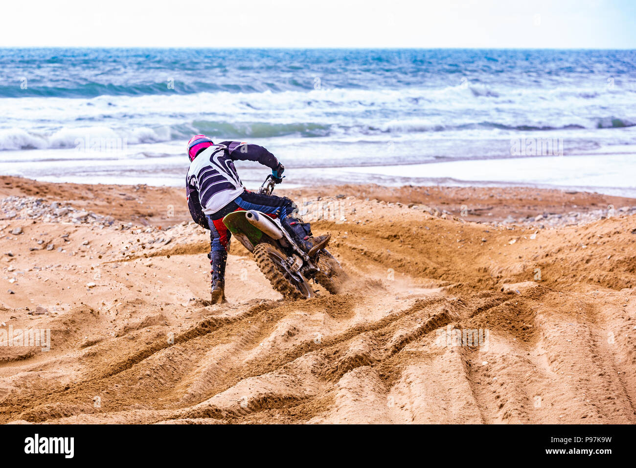 Off road sand dune motocross hi-res stock photography and images - Alamy