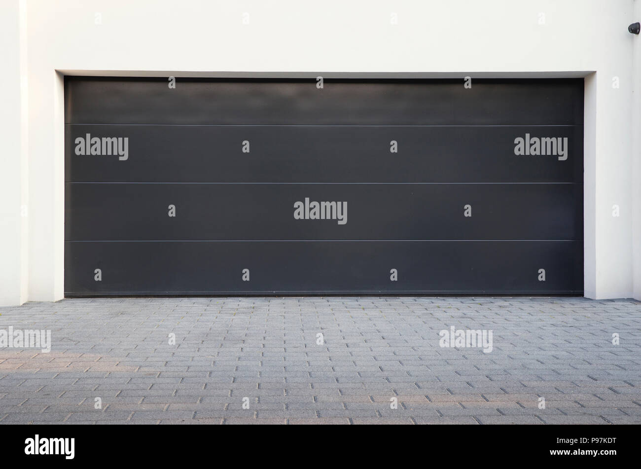 Car garage gate Stock Photo - Alamy