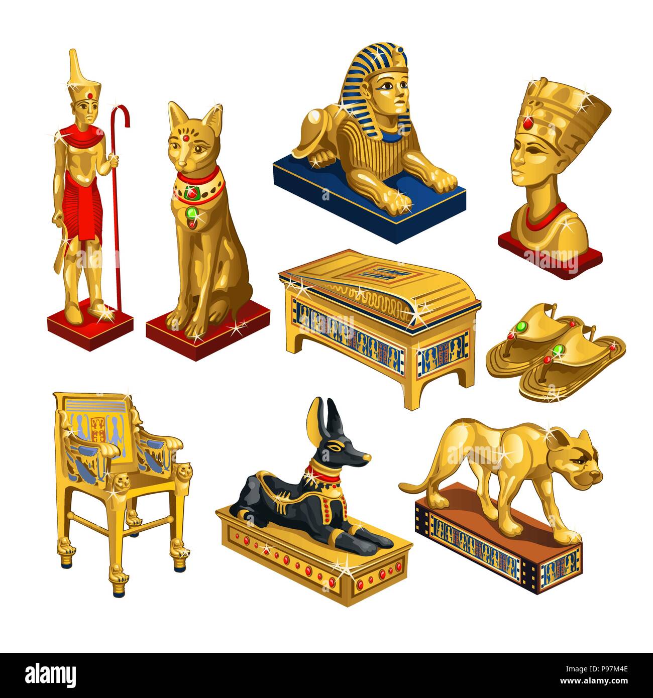 Egypt theme Stock Vector Images - Alamy