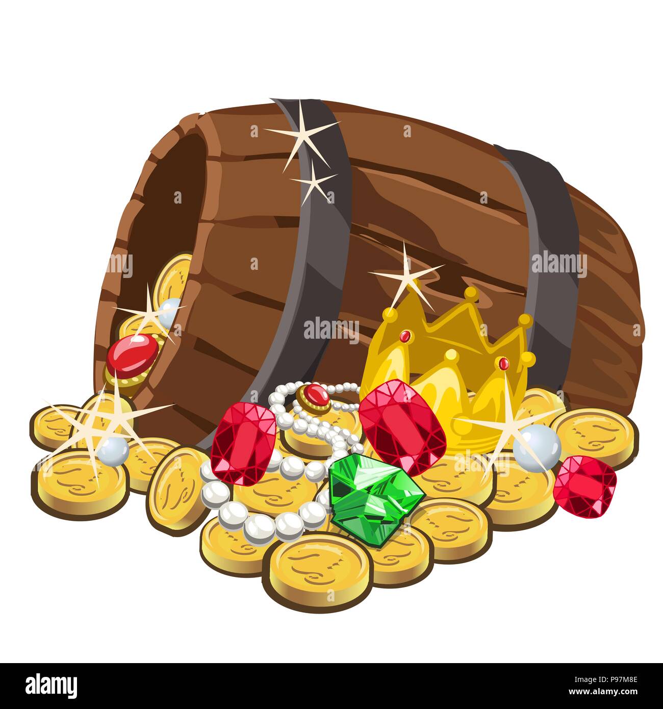 Overflowing money Stock Vector Images - Alamy