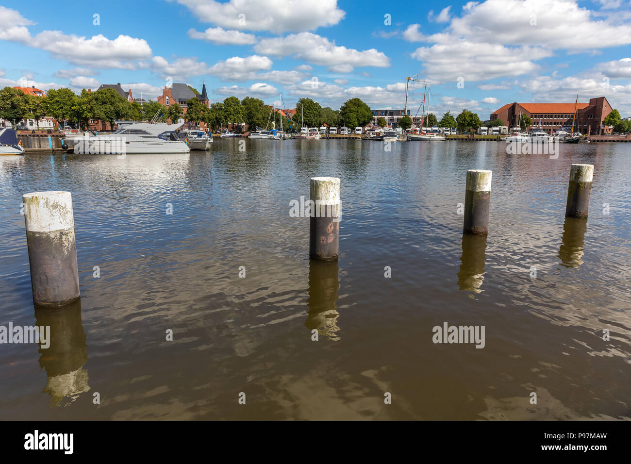emden city lower saxony germany Stock Photo - Alamy