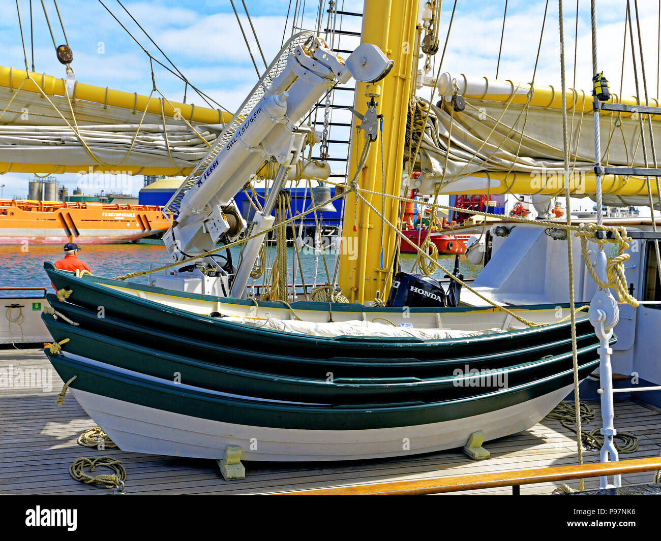 Sunderland Tall Ships 2018 Santa Maria Manuela Portuguese cod fishing ...