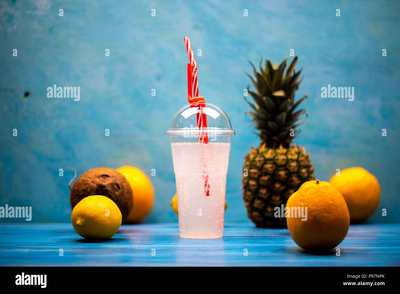 Exotic tropical fruit drink hi-res stock photography and images - Alamy