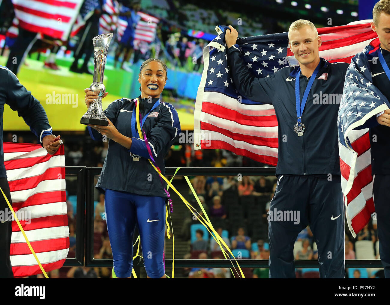 Team usa captain queen harrison hi-res stock photography and images - Alamy