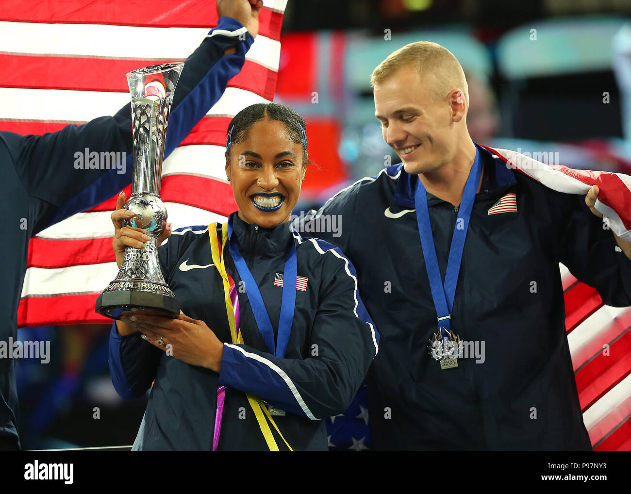 Team usa captain queen harrison hi-res stock photography and images - Alamy