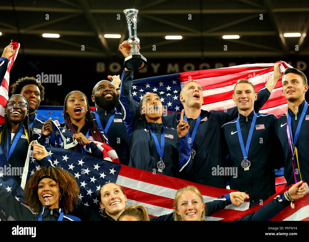 Team usa captain queen harrison hi-res stock photography and images - Alamy