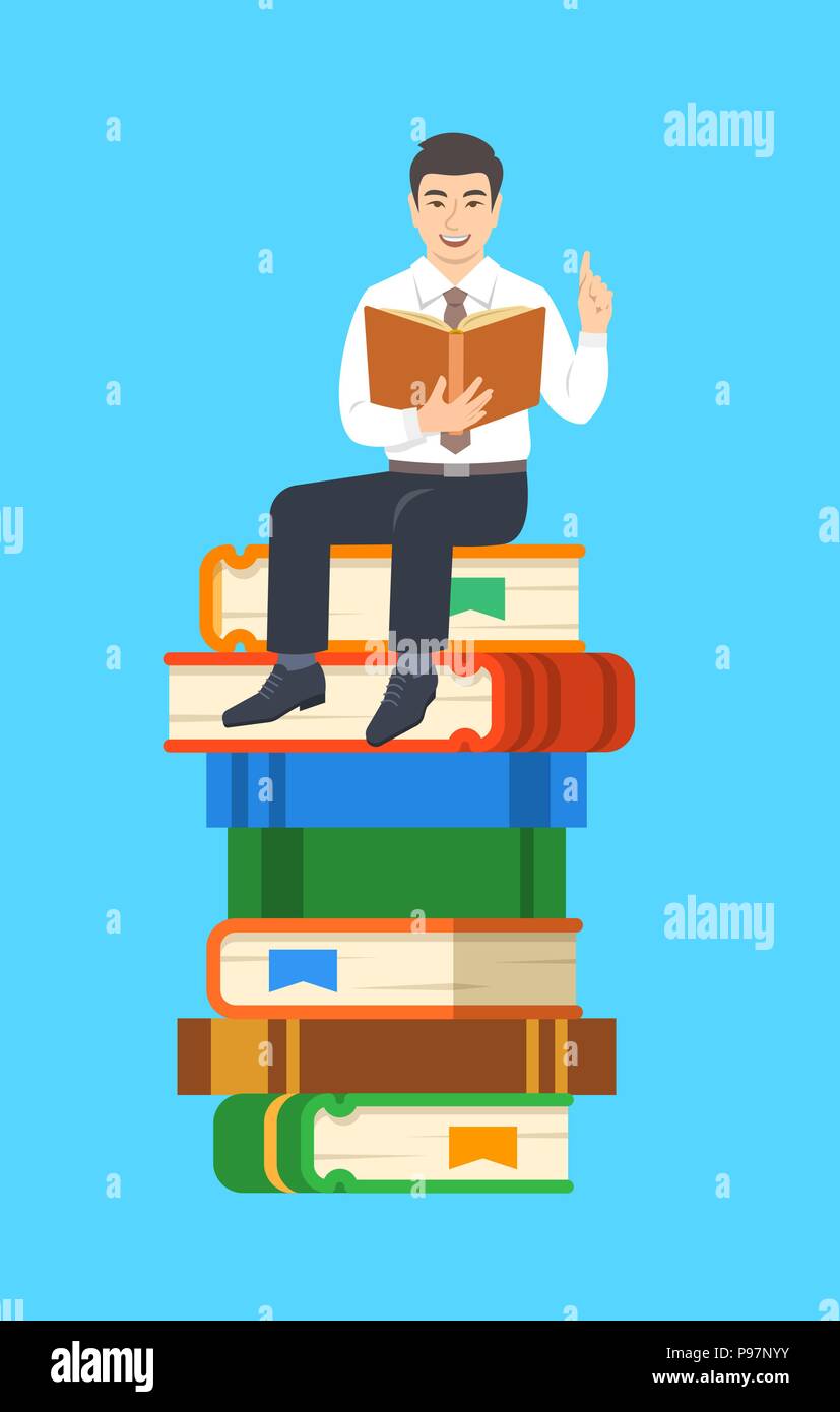 Banner young asian man Stock Vector Images - Alamy