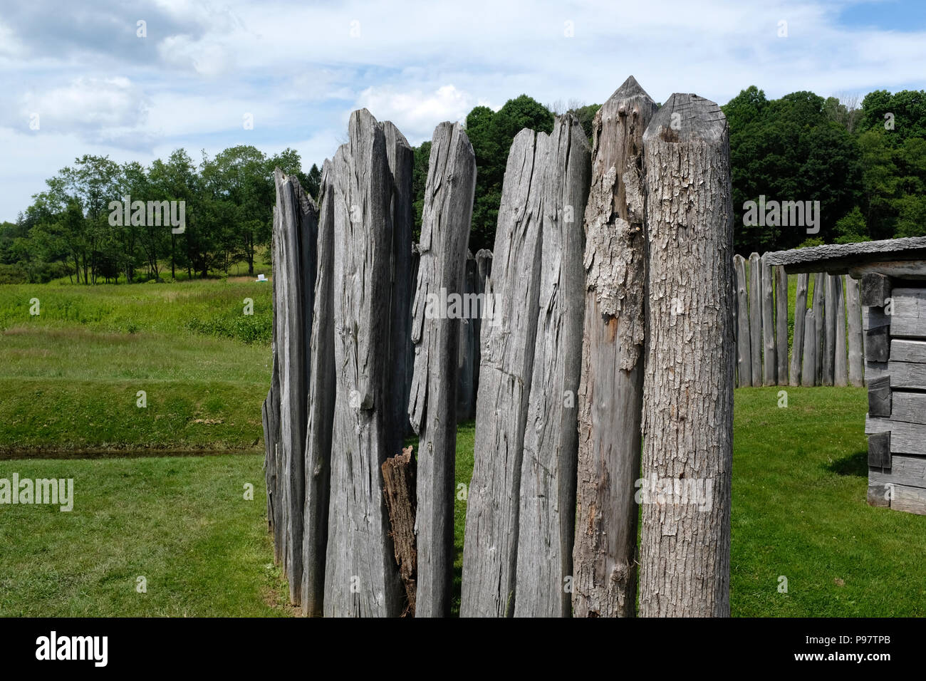 Fort Necessity in Fort Necessity National Battlefield Park, Farmington ...