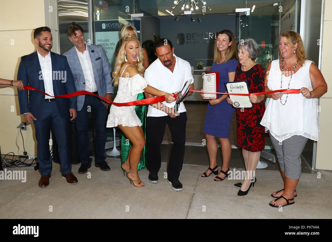 Beverly Hills Rejuvenation Center Grand Opening Event In Downtown ...