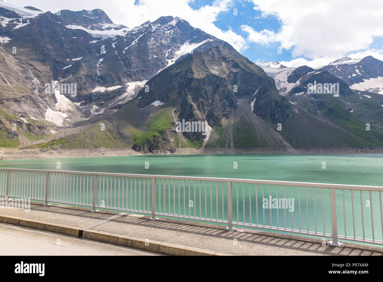 Kaprun, Mooserboden Stausee bei Zell am See, Salzburg, Österreich Stock ...