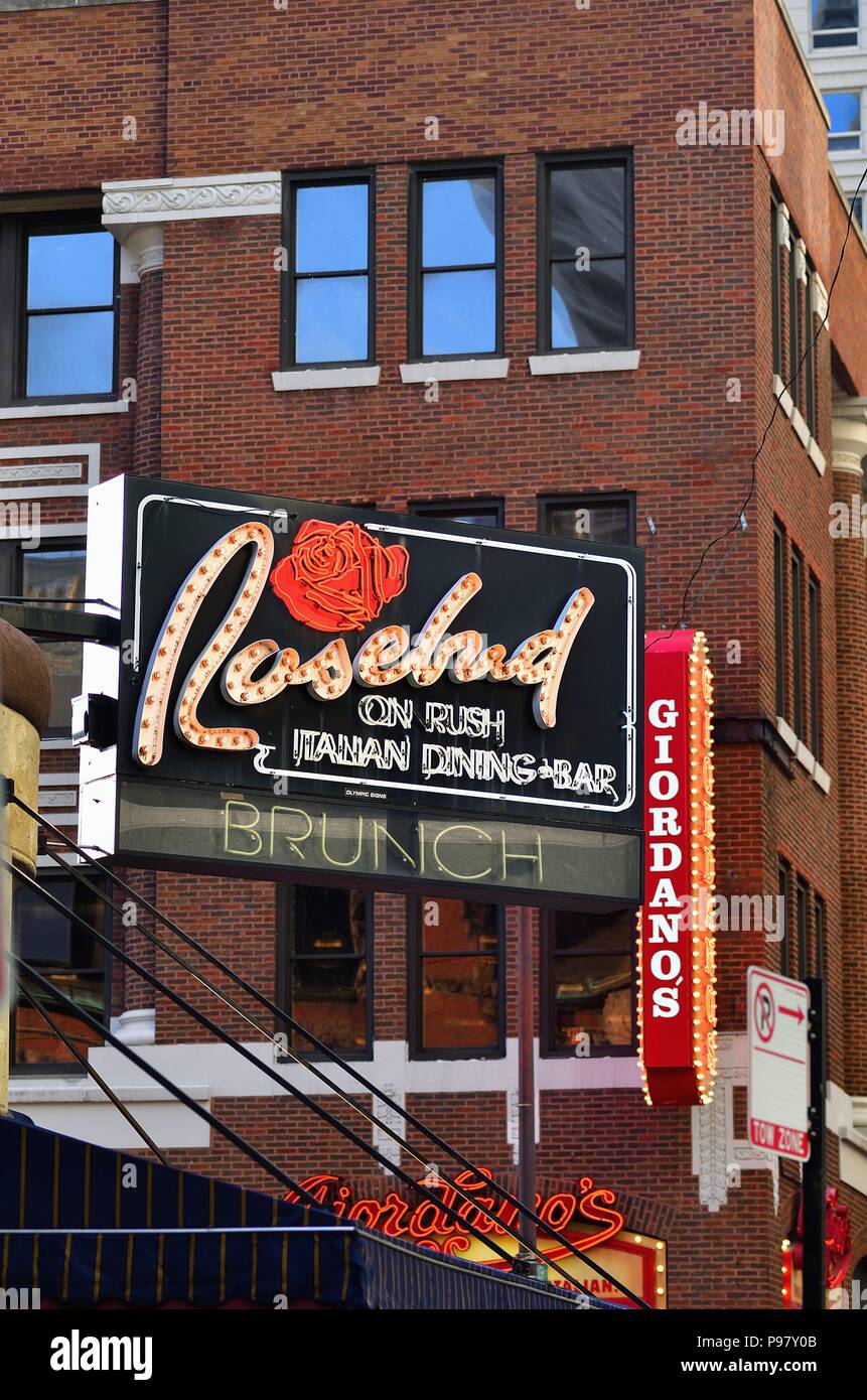 Chicago restaurants hi-res stock photography and images - Alamy