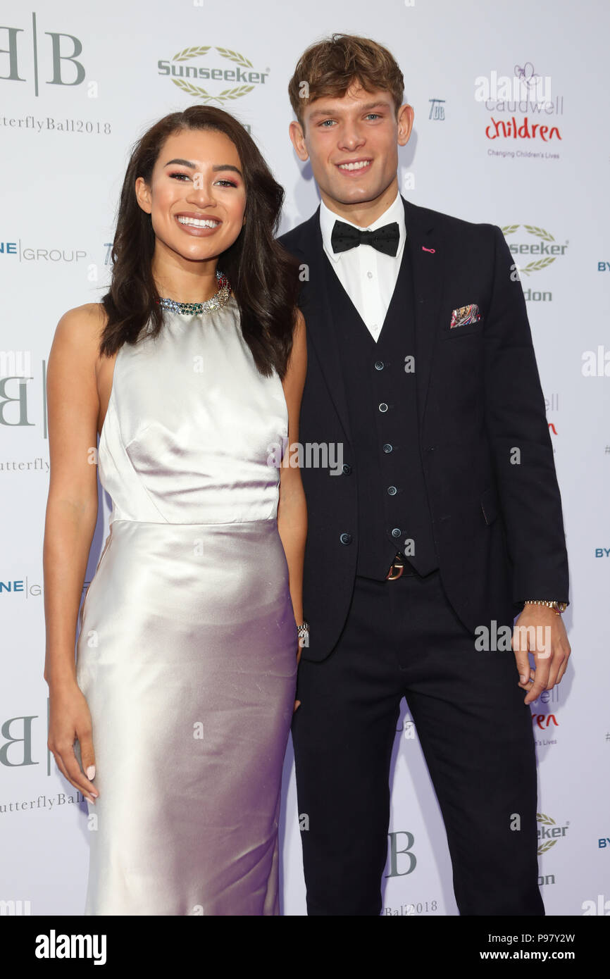 The Caudwell Butterfly Ball 2018 - Arrivals Featuring: Montana Brown ...