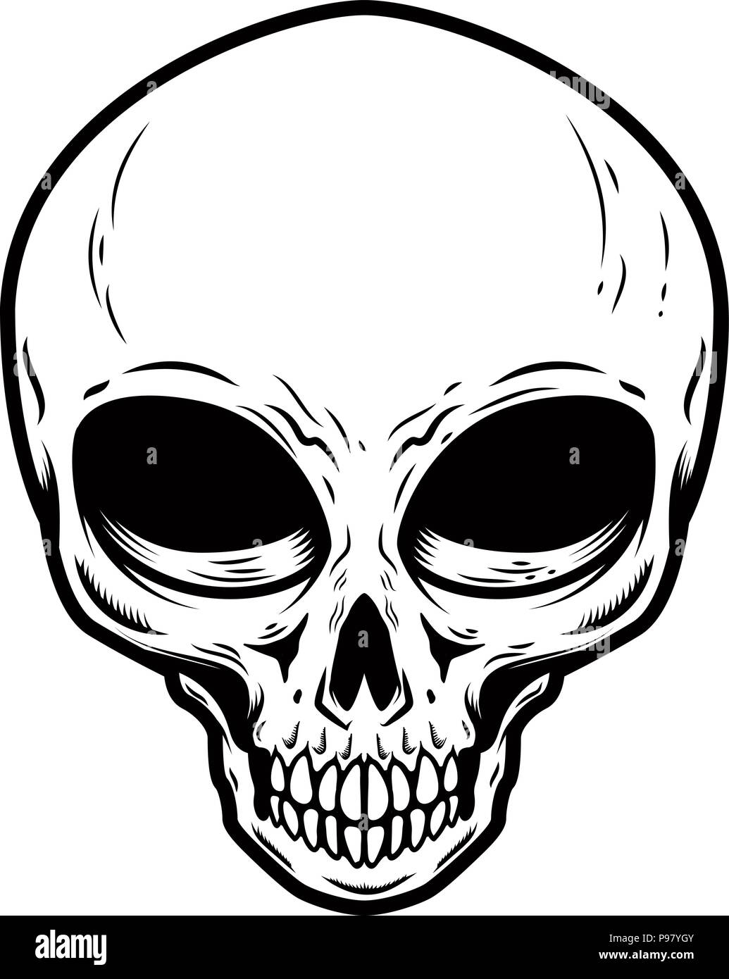 Dead alien body Stock Vector Images - Alamy