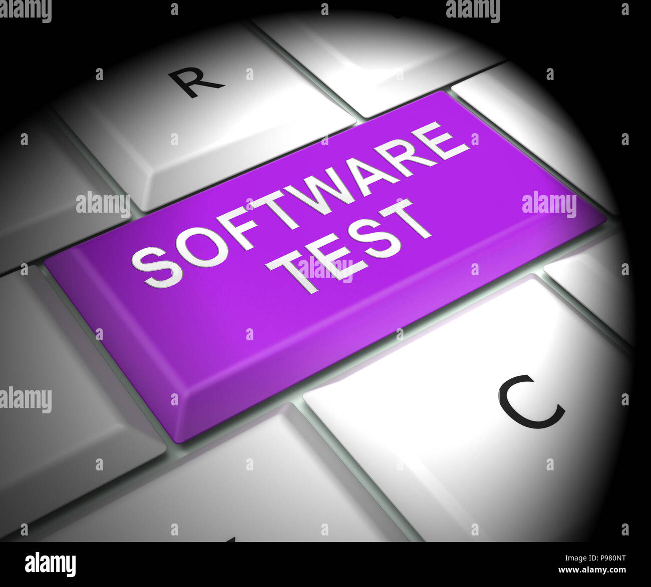 Software Tester Code Debugging Analyst 3d Rendering Means Computer Coder Lifecycle Process 8796