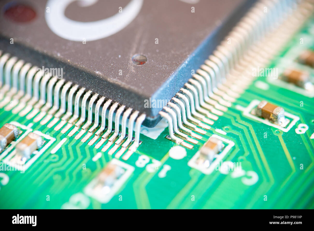 Electronic PCB module Stock Photo - Alamy