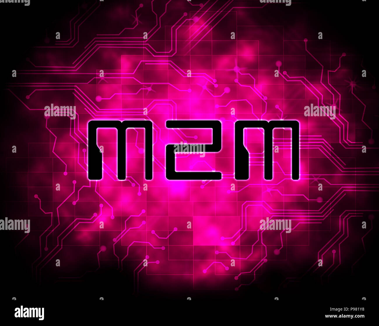 M2m communication hi-res stock photography and images - Alamy