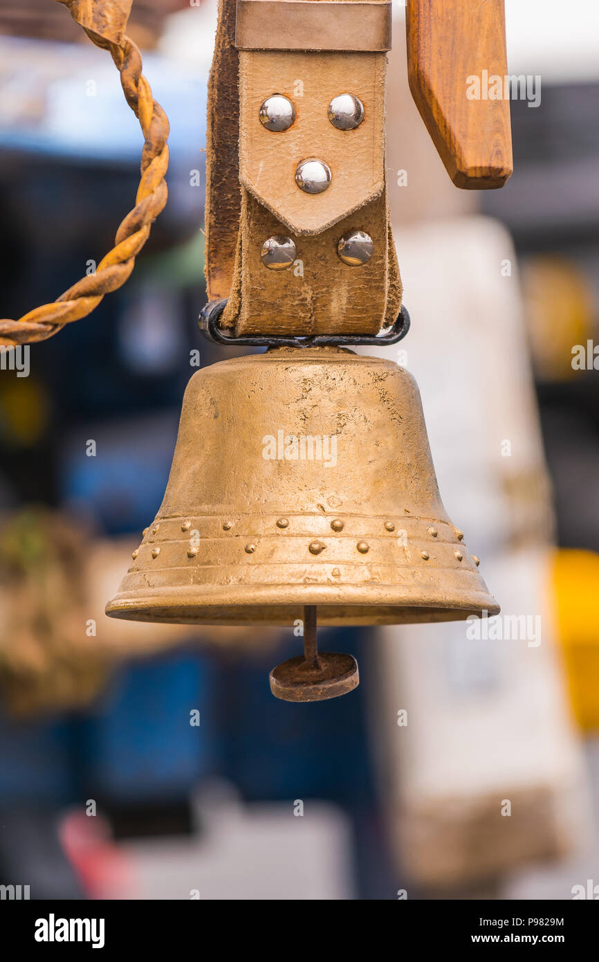 Bell for Cow Stock Photo - Alamy
