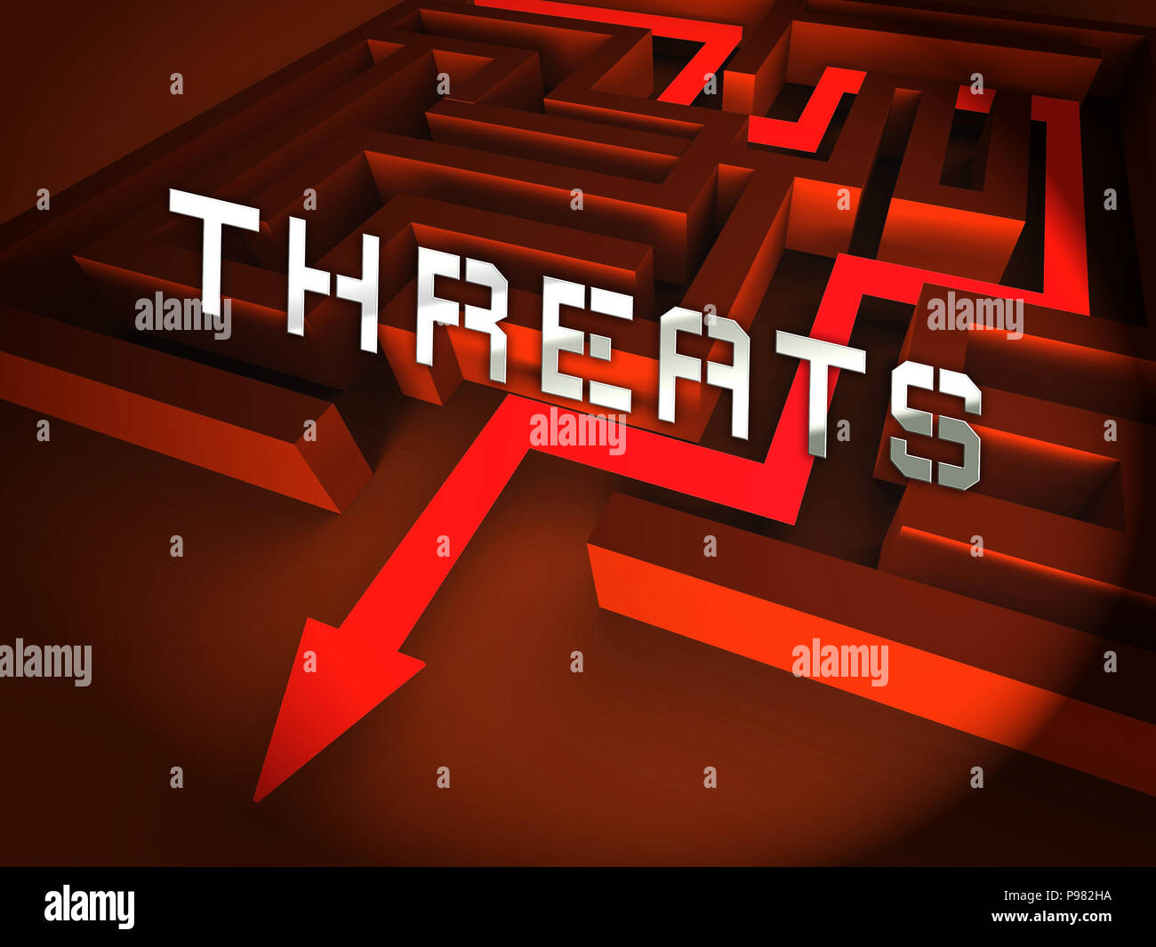 Cybersecurity Threats Cyber Crime Risk 3d Rendering Shows Criminal Data ...