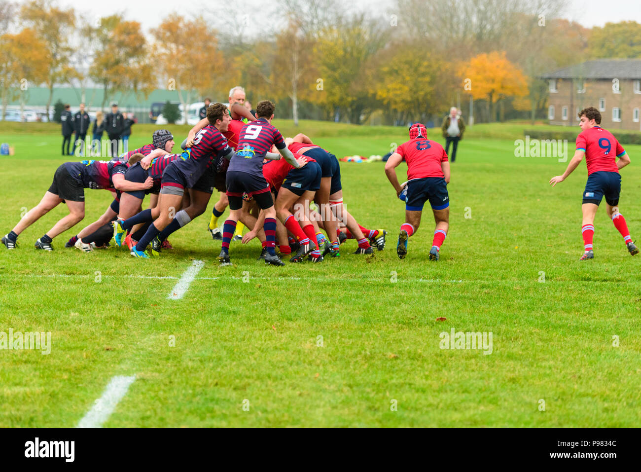 University sport students uk scrum hi-res stock photography and images ...