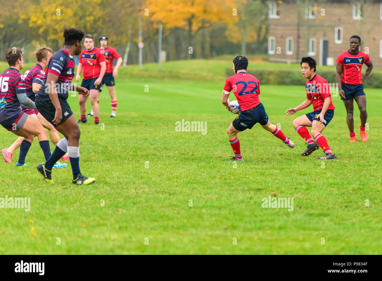 University sport students uk scrum hi-res stock photography and images ...