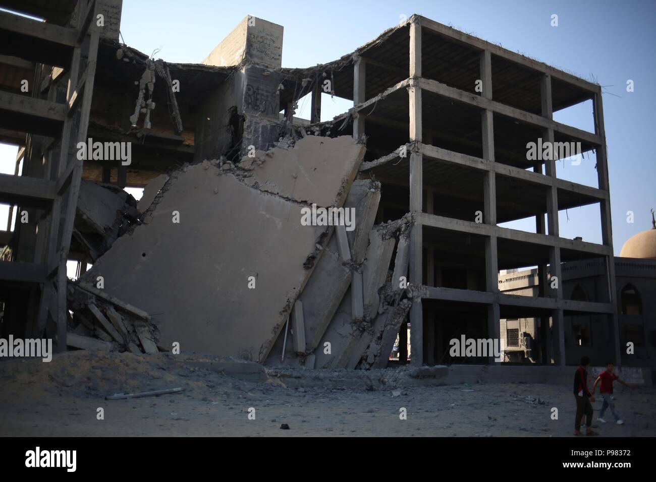 Gaza City, The Gaza Strip, Palestine. 15th July, 2018. Palestinians ...