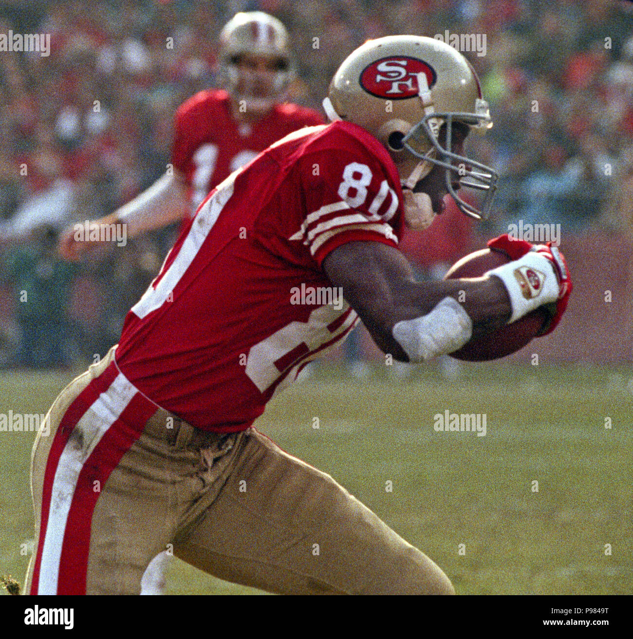 Jerry rice 1991 hi-res stock photography and images - Alamy