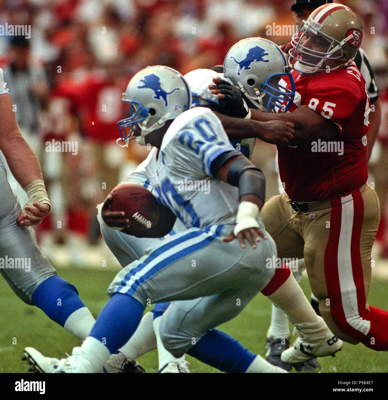 Detroit lions barry sanders hi-res stock photography and images - Alamy