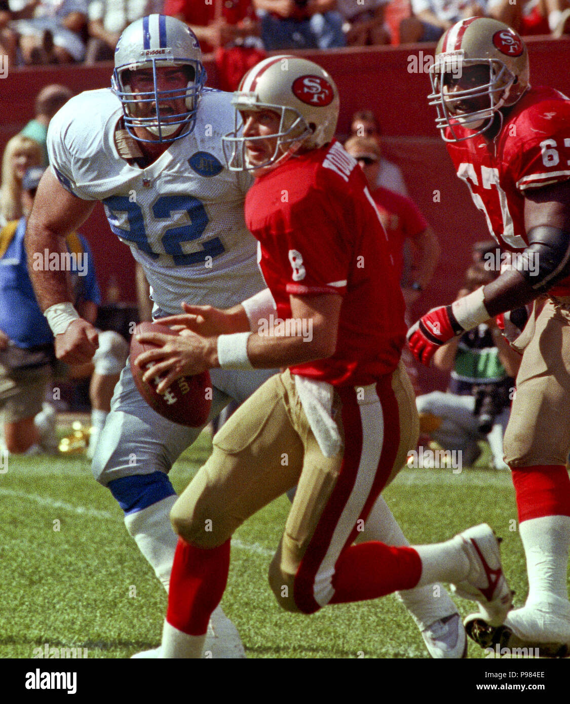 San Francisco, California, USA. 20th Oct, 1991. San Francisco 49ers vs ...