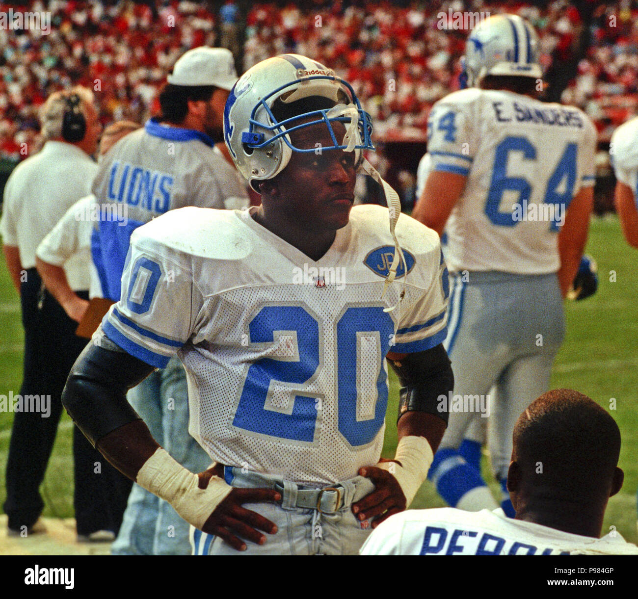 Barry Sanders Running