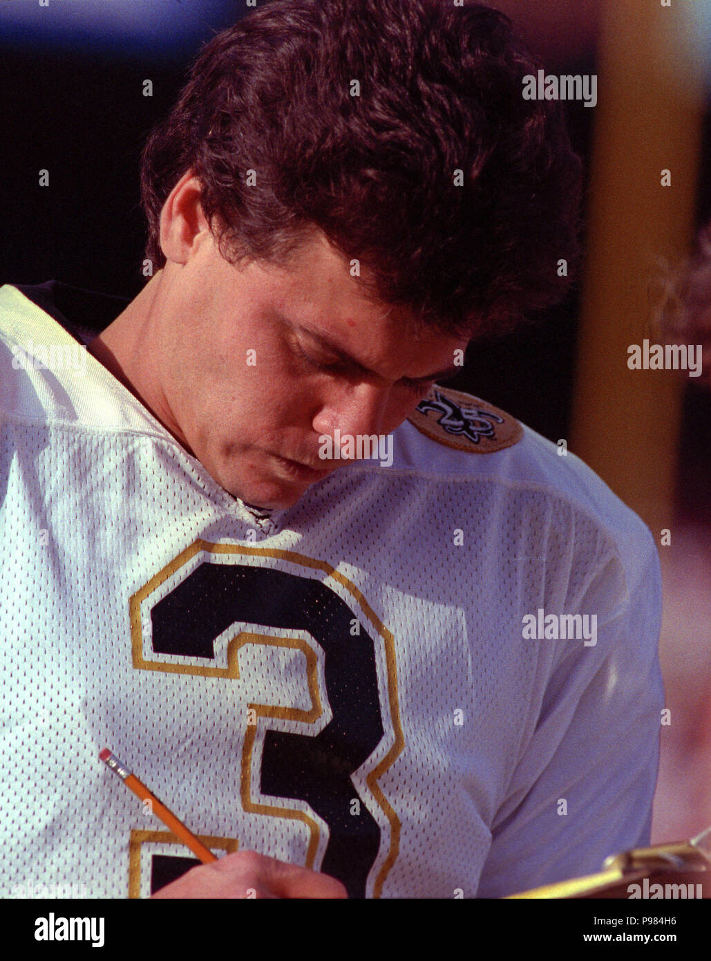 New orleans saints uniform hi-res stock photography and images - Alamy
