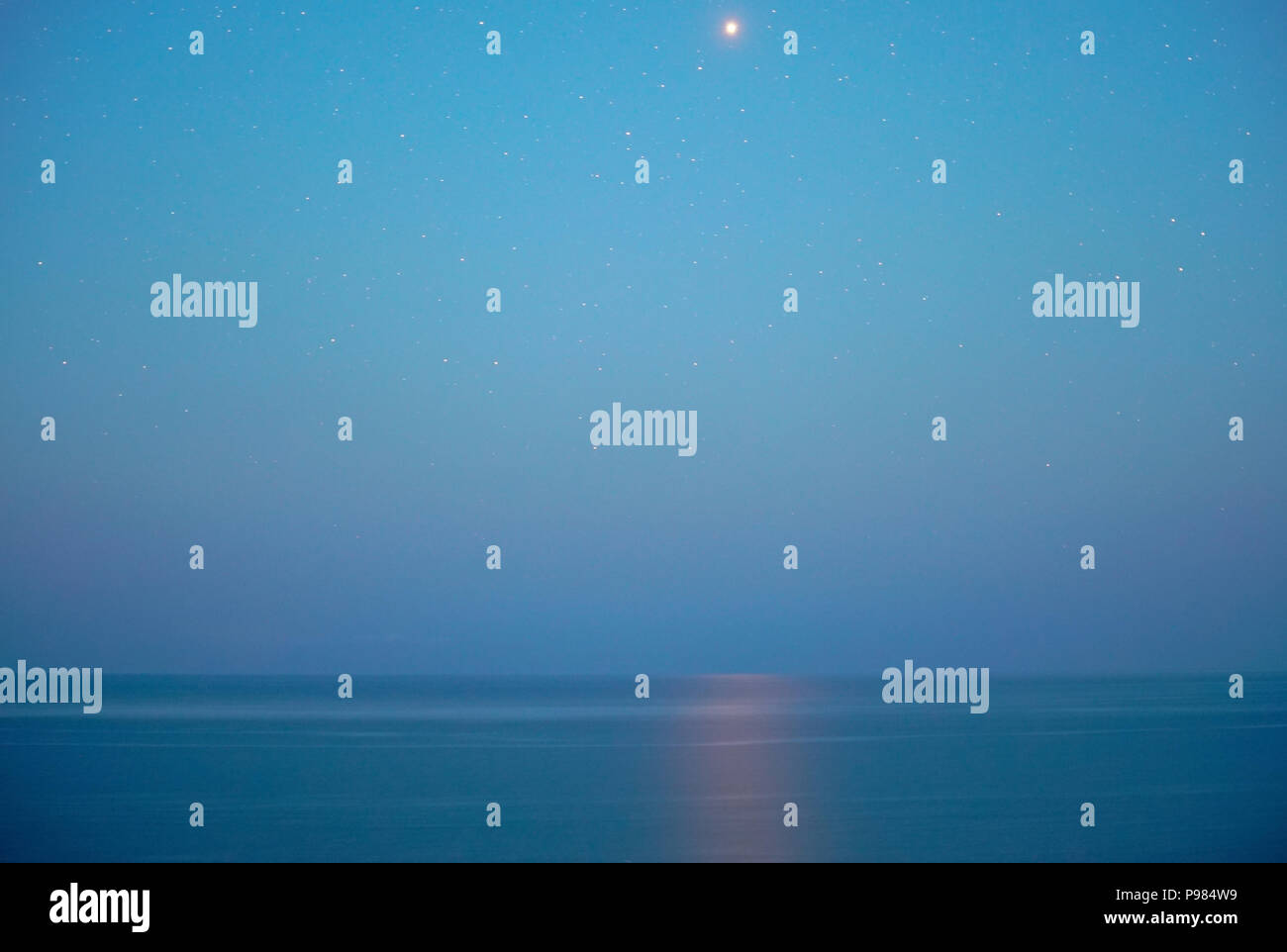 Mars closest approach to Earth and its reflection on water at British ...