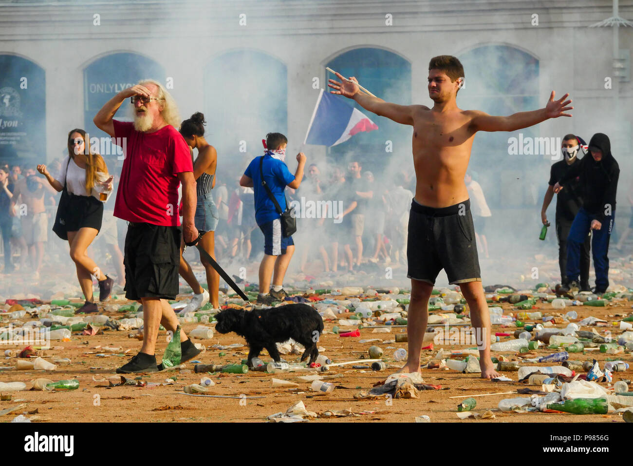 Lyon hooligans hi-res stock photography and images - Alamy