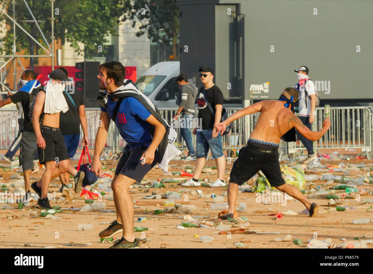 Lyon hooligans hi-res stock photography and images - Alamy