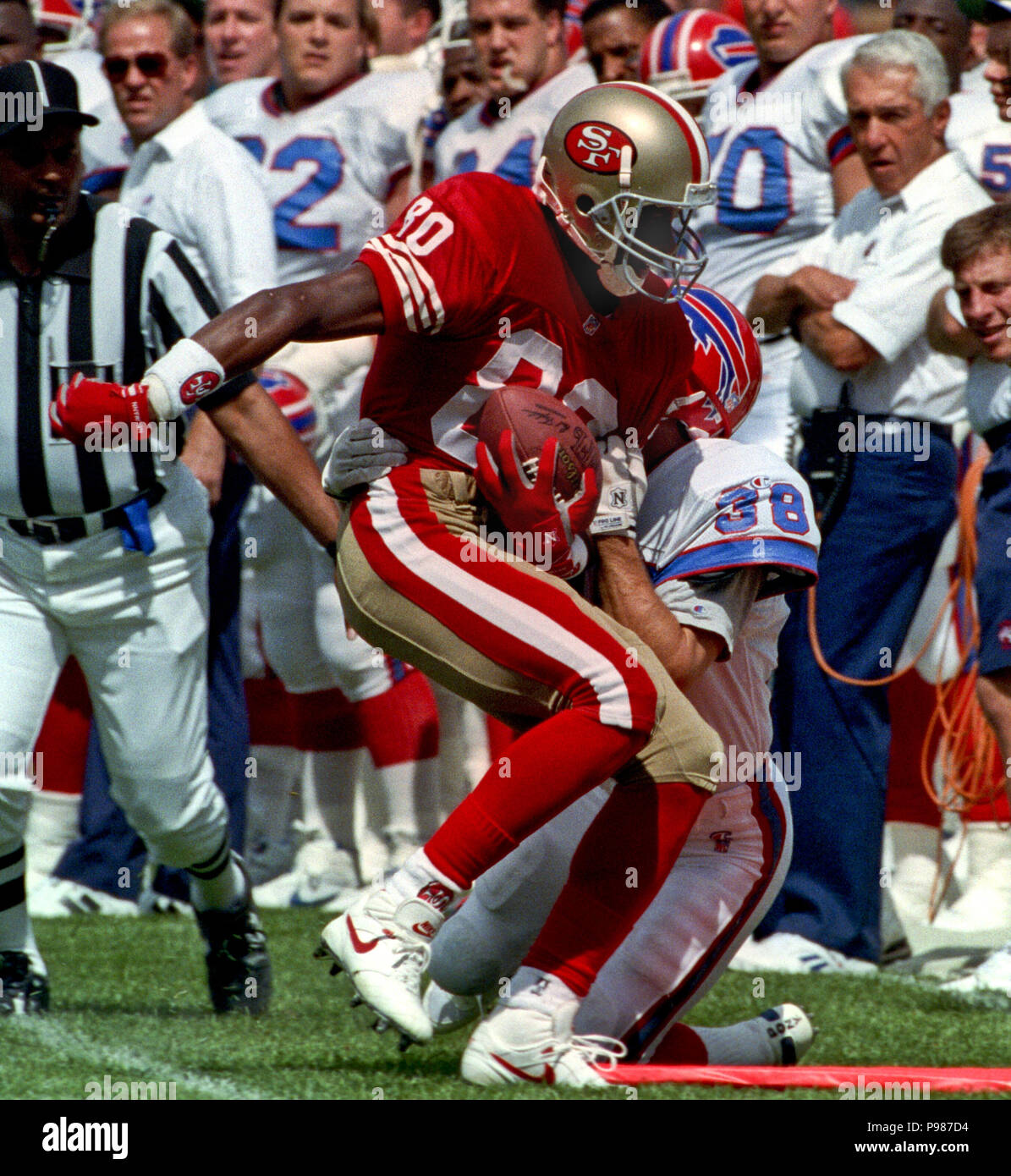San Francisco, California, USA. 13th Sep, 1992. San Francisco 49ers vs ...