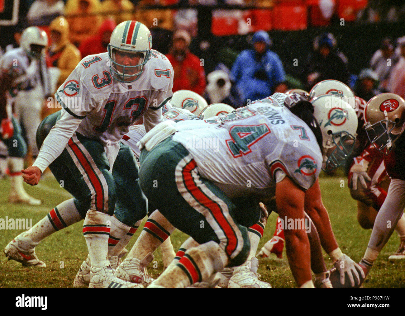 Dan marino dolphins 1992 hi-res stock photography and images - Alamy