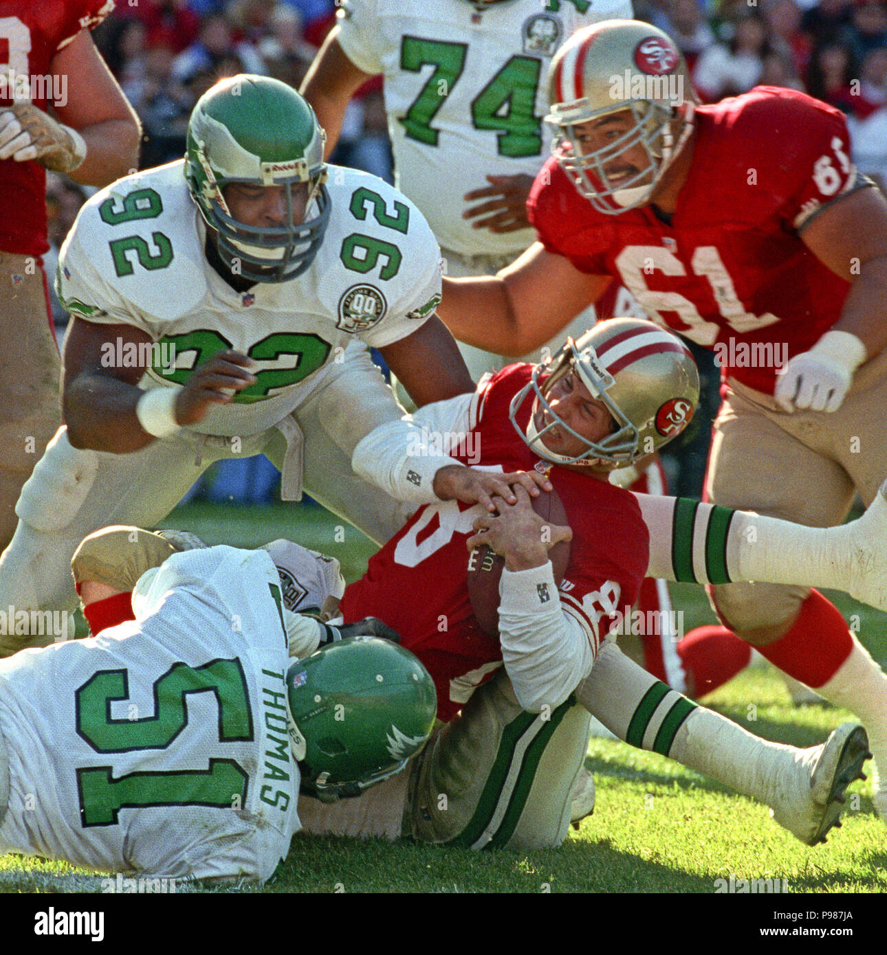 Reggie white eagles hi-res stock photography and images - Alamy