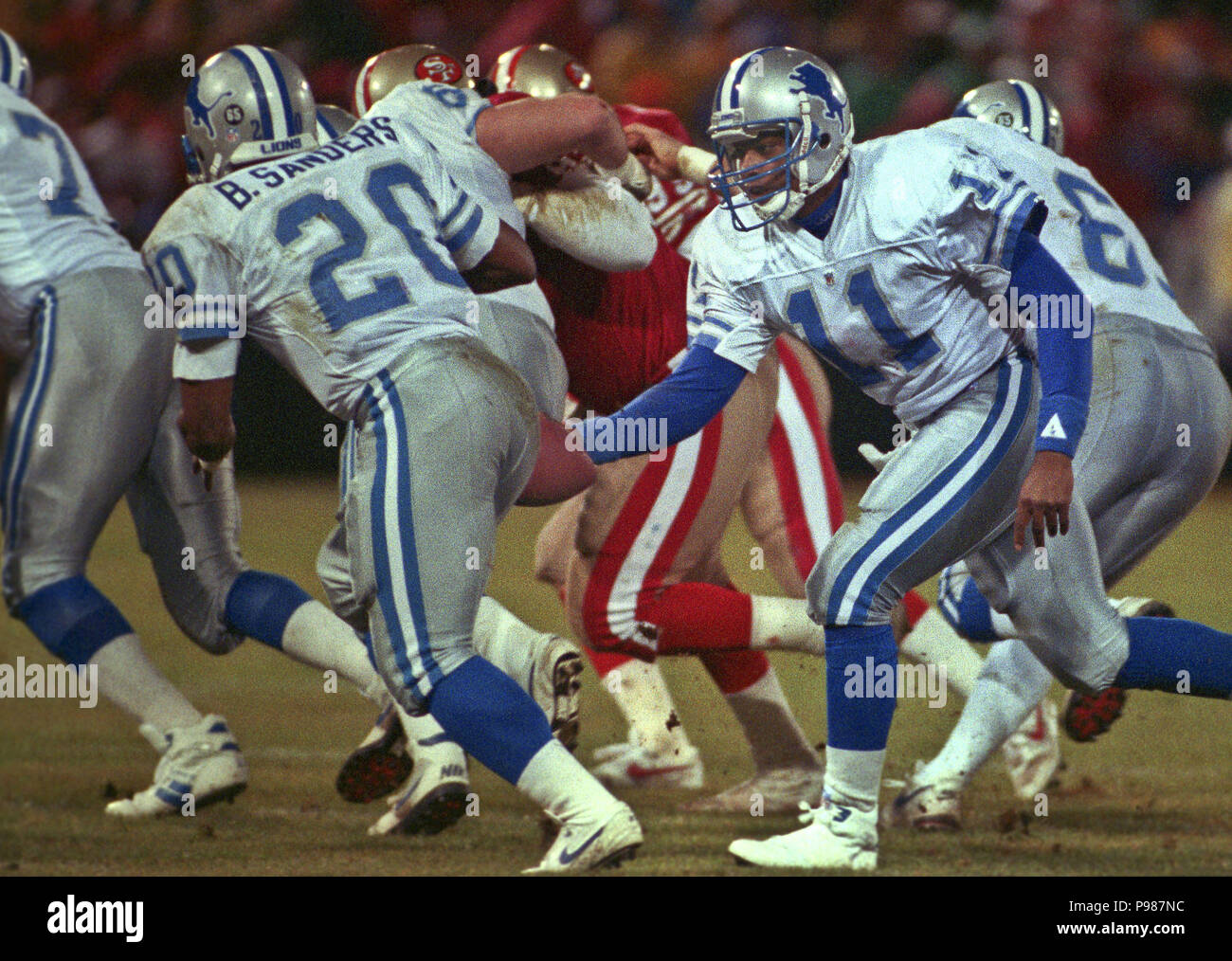 Barry sanders 1992 hi-res stock photography and images - Alamy