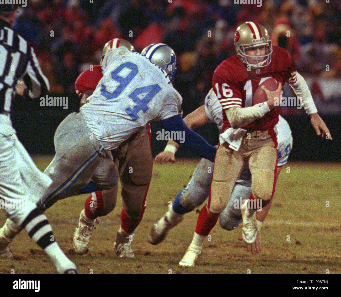 San Francisco, California, USA. 28th Dec, 1992. San Francisco 49ers vs ...
