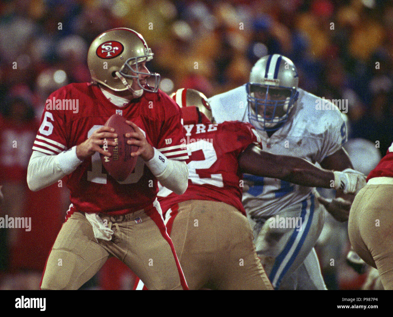 San Francisco, California, USA. 28th Dec, 1992. San Francisco 49ers vs ...
