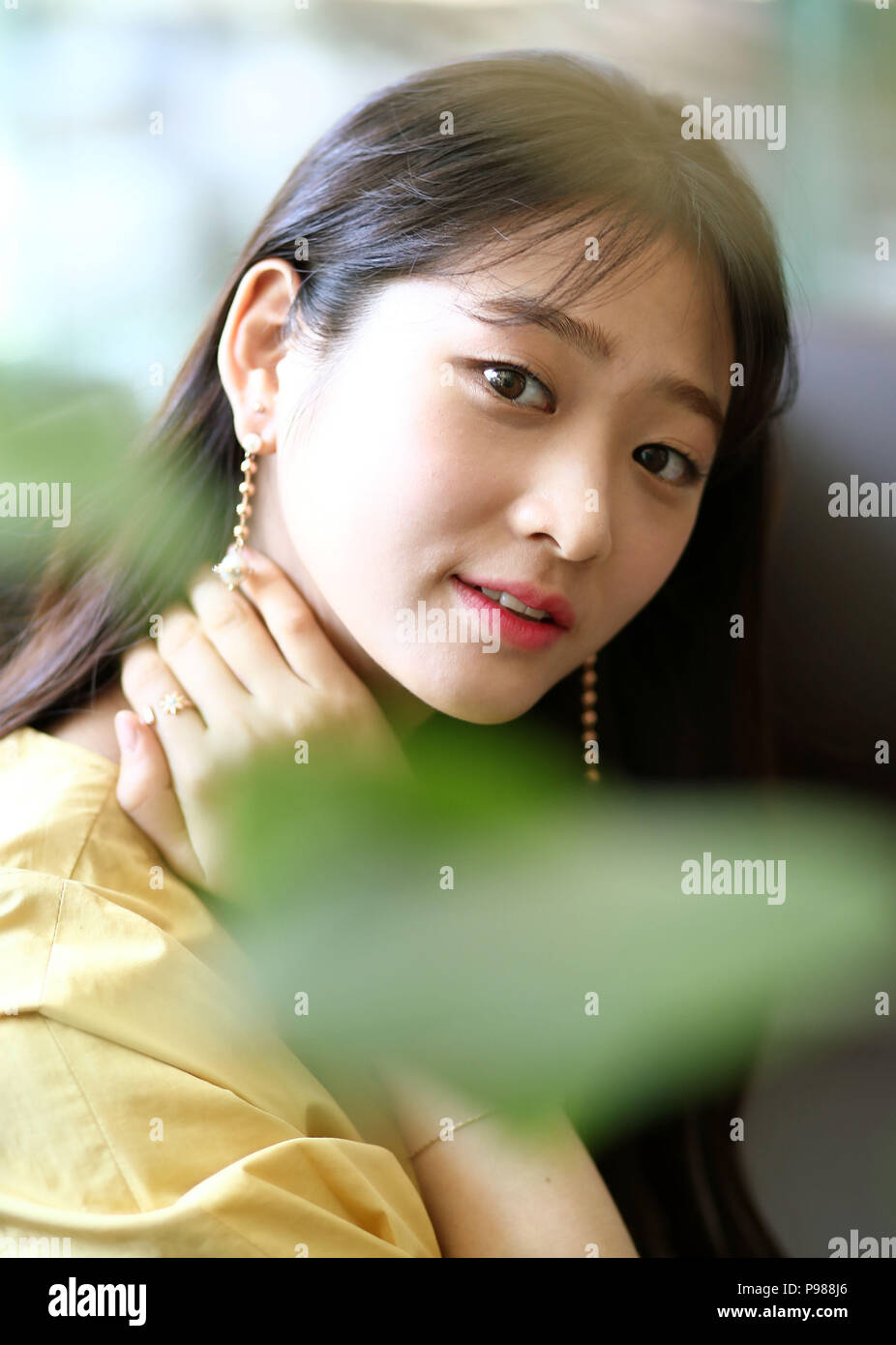 16th July, 2018. S. Korean actress Bae Noo-ri South Korean actress Bae ...