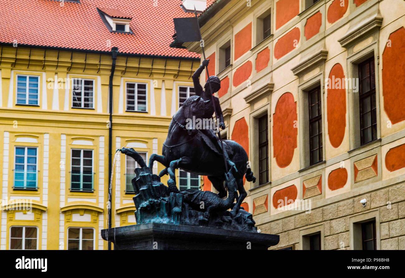July 16, 2018 - Prague, Prague, China - Prague Castle is a castle ...